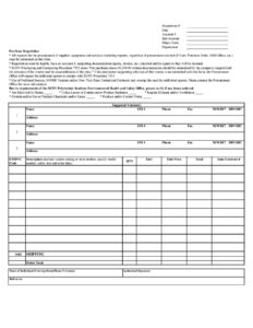 55 Powerful Requisition Form Template - RedlineSP