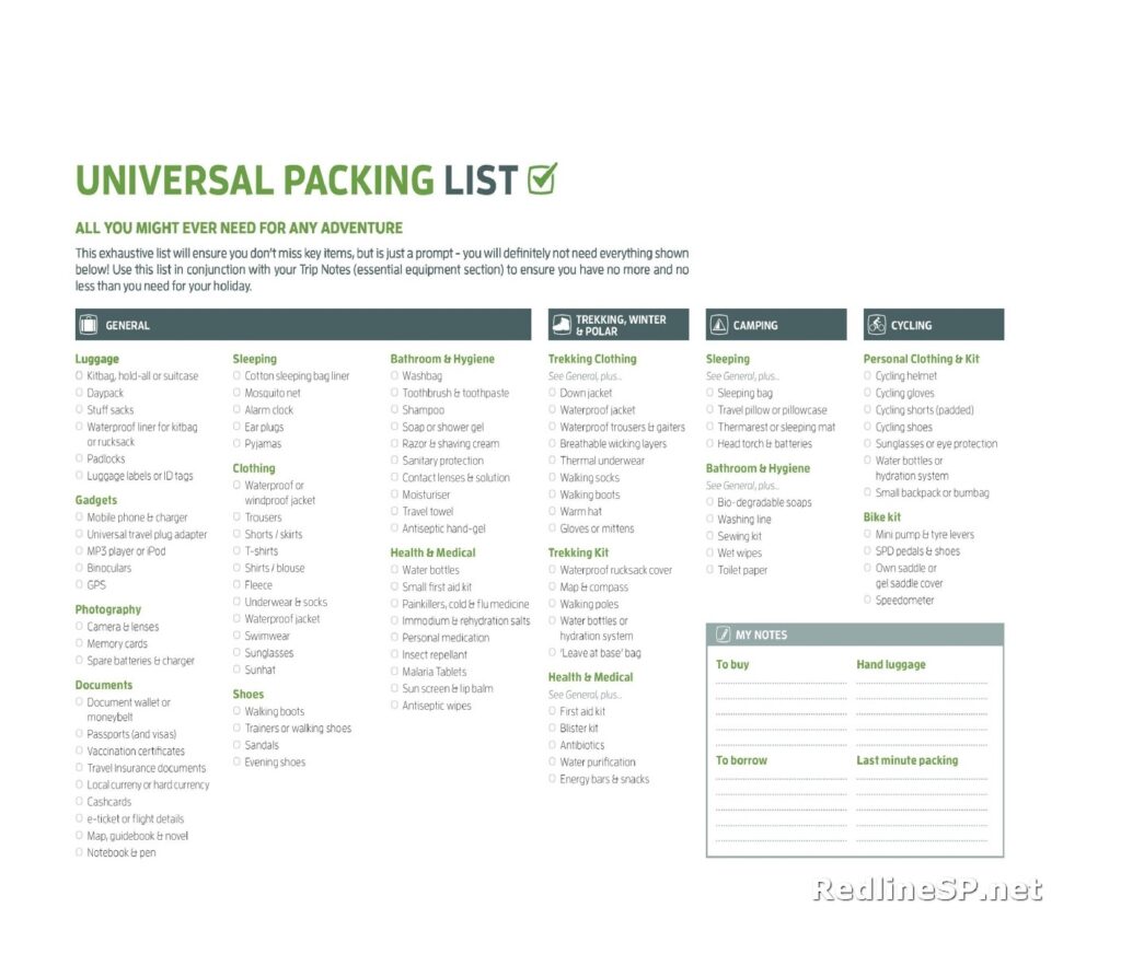 Packing List Sample 41 1 – RedlineSP