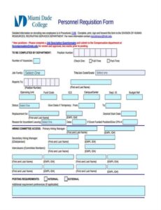 55 Powerful Requisition Form Template - RedlineSP