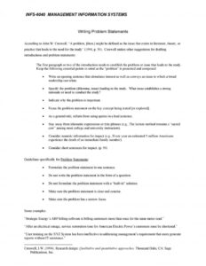 40 Powerful Problem Statement Template - RedlineSP