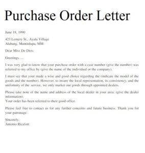50 Free Purchase Order Template & Form - RedlineSP