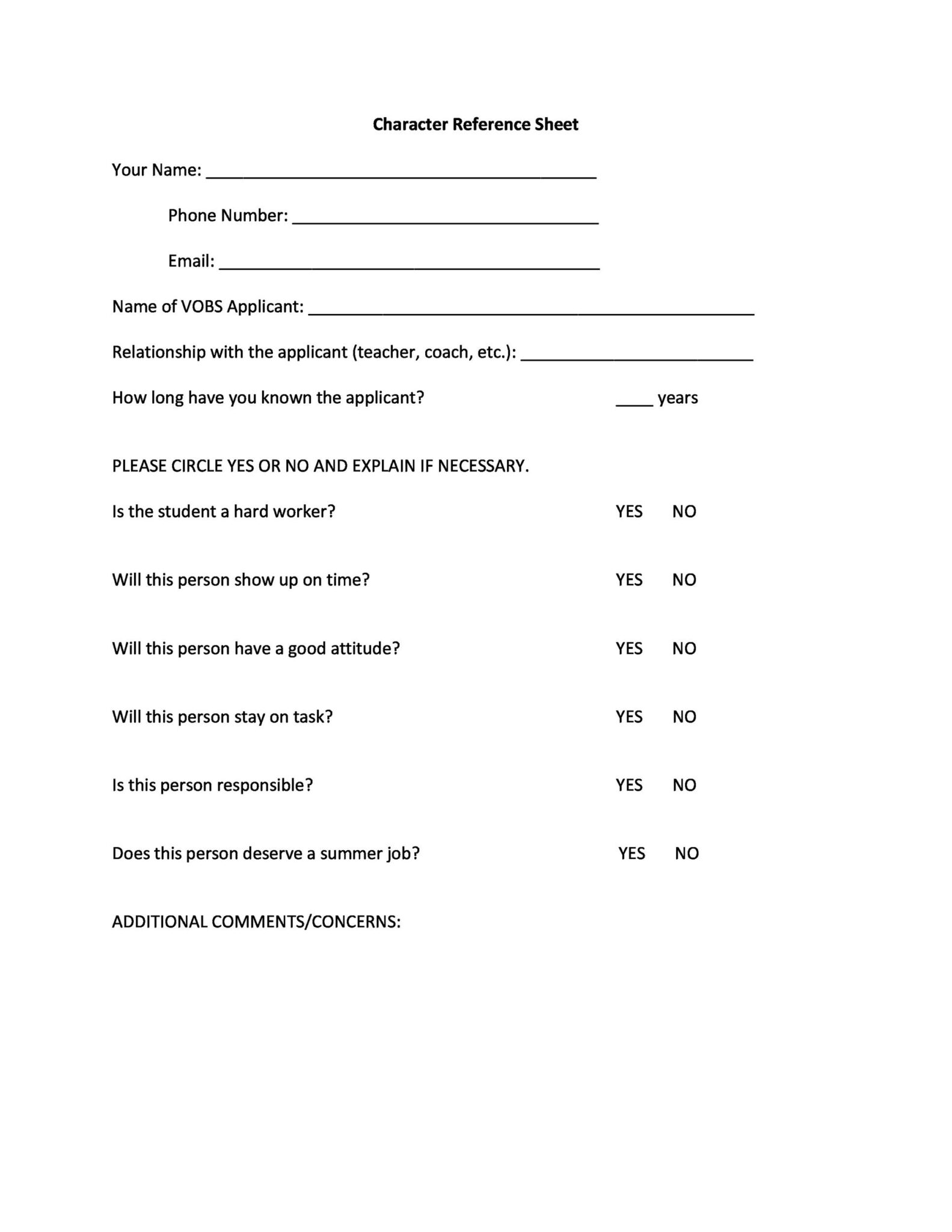 12 Greatest Reference Sheet Template - RedlineSP