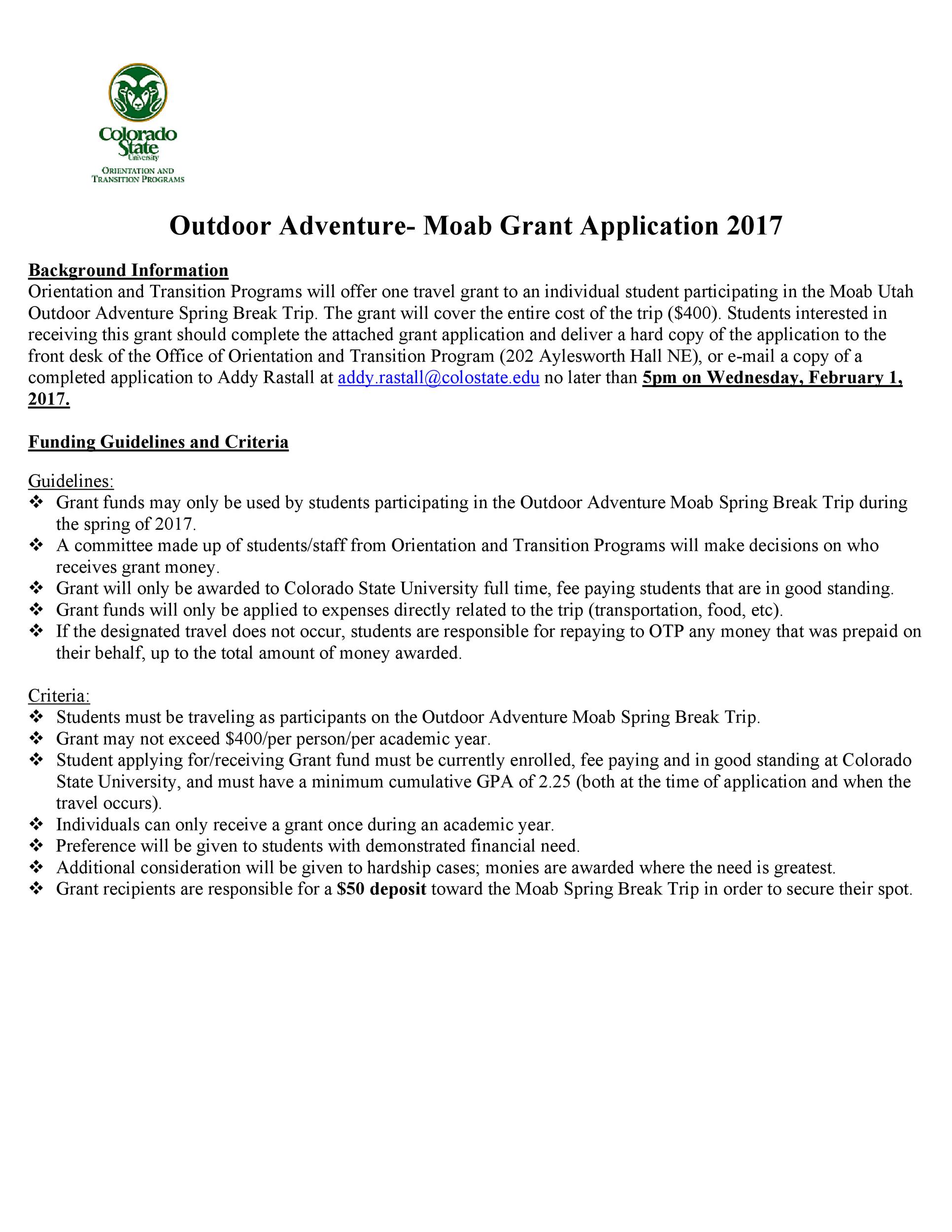 53 Scholarship Application Template RedlineSP