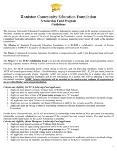 53 Best Scholarship Application Template - RedlineSP