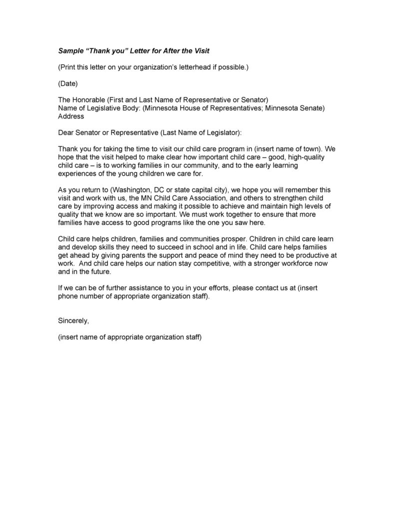 Thank You Letter Template 50+ Free Example - RedlineSP