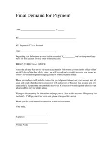 50 Collection letter Example | RedlineSP