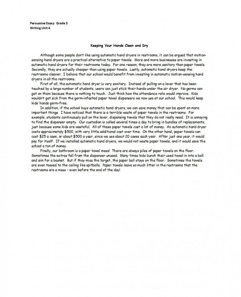 48 Amazing Persuasive Essay Examples - RedlineSP