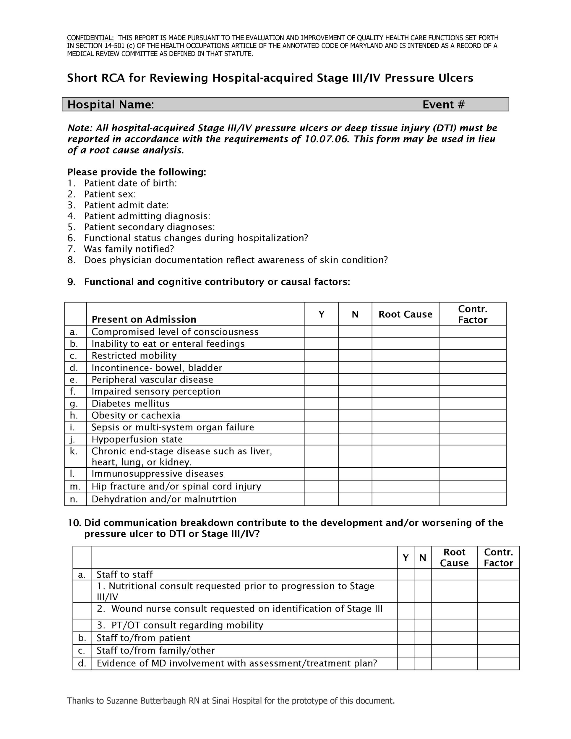Root Cause Analysis 30 Redlinesp