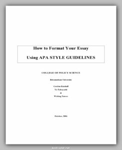 24 Greatest College Essay Examples - RedlineSP