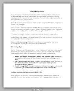 24 Greatest College Essay Examples - RedlineSP