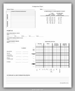 43 Free Comparison Chart Template & Example - RedlineSP