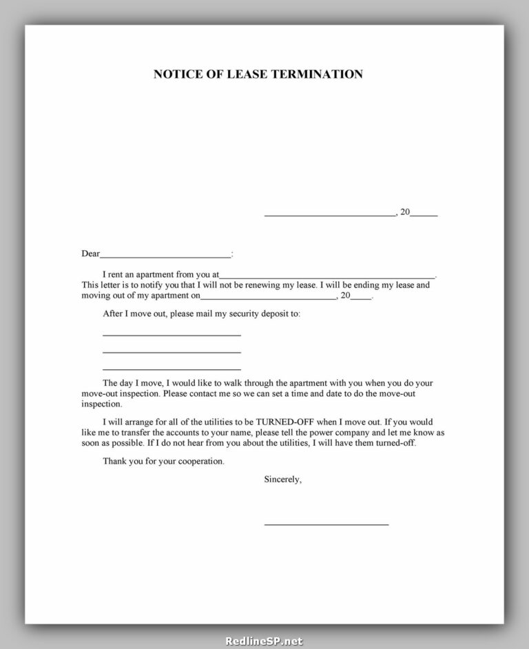 47 Powerful Cancellation Letter Sample - RedlineSP