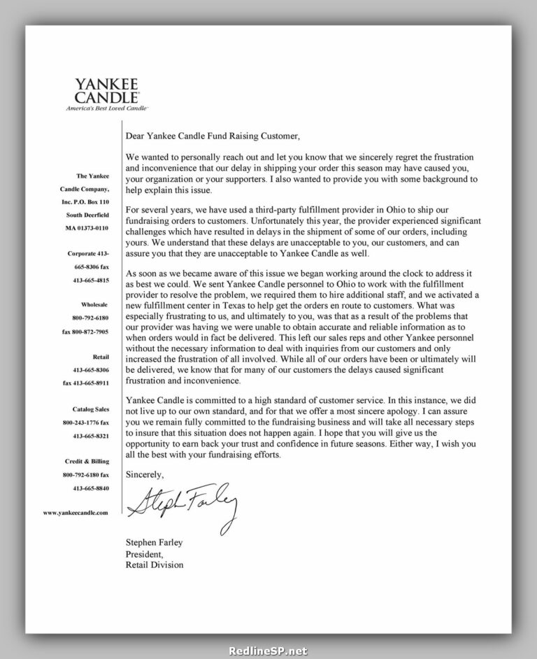 50 Powerful Apology Letter Sample - RedlineSP