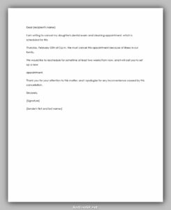 47 Powerful Cancellation Letter Sample - RedlineSP