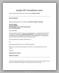 47 Powerful Cancellation Letter Sample - RedlineSP