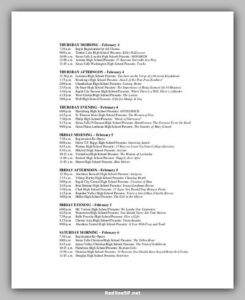 14 Amazing Master Schedule Template – RedlineSP
