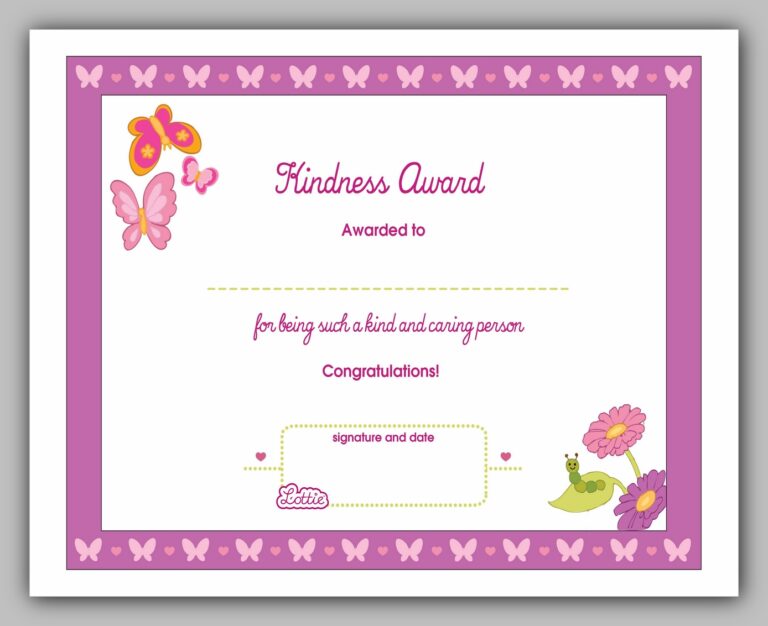 20 Best Printable Award Certificate Template - RedlineSP