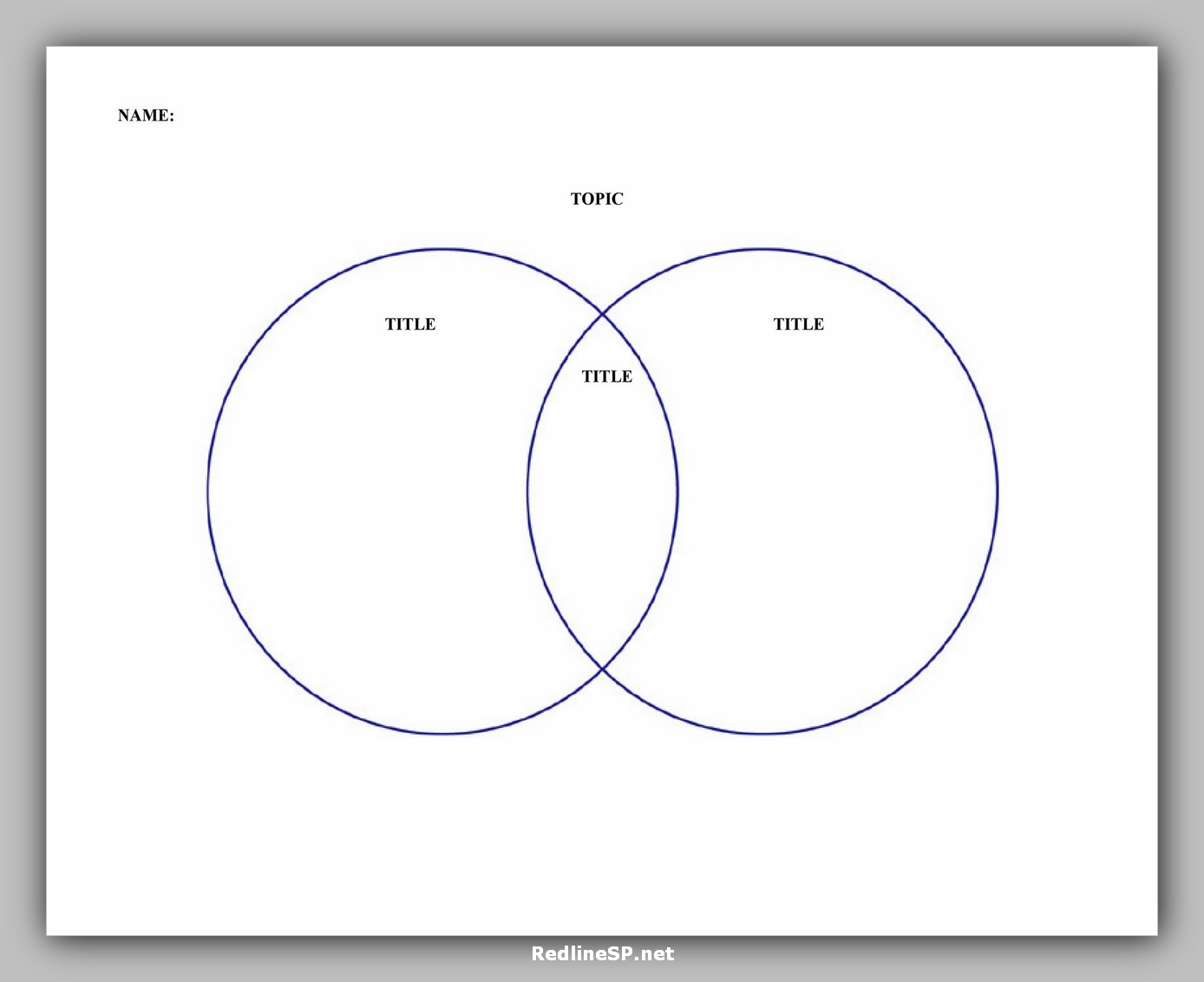 43 Useful Venn Diagram Template - RedlineSP