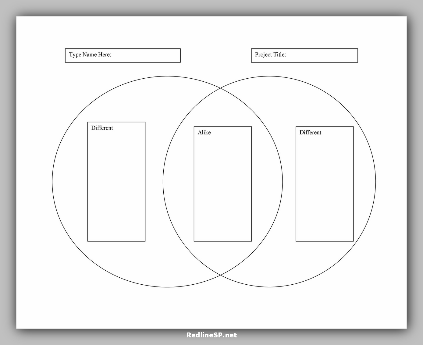 43 Useful Venn Diagram Template - RedlineSP