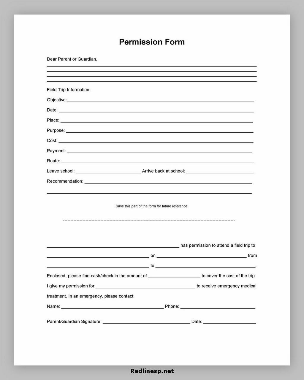 Permission Slip
