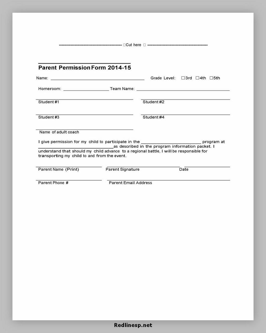 Permission Slip Template 30 RedlineSP permission-slip-template-30-redlinesp