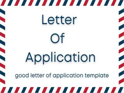 50 Best Letter Of Application Template [PDF/Word] - RedlineSP