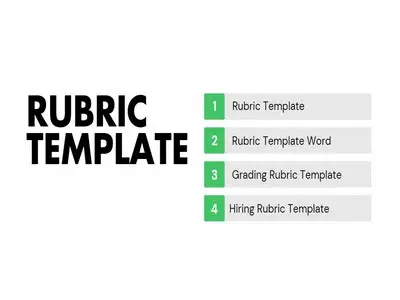 50+ Excellent Grading Rubric Template & Tips For Create It - RedlineSP