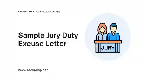 40 Sample Jury Duty Excuse Letter - RedlineSP