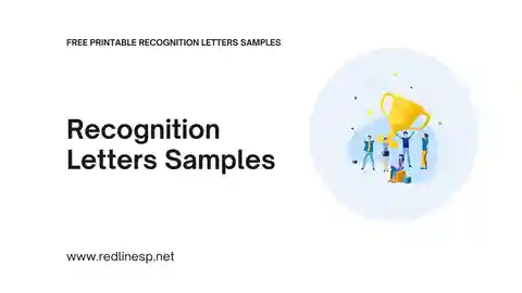 50 Free Printable Recognition Letters Samples - RedlineSP
